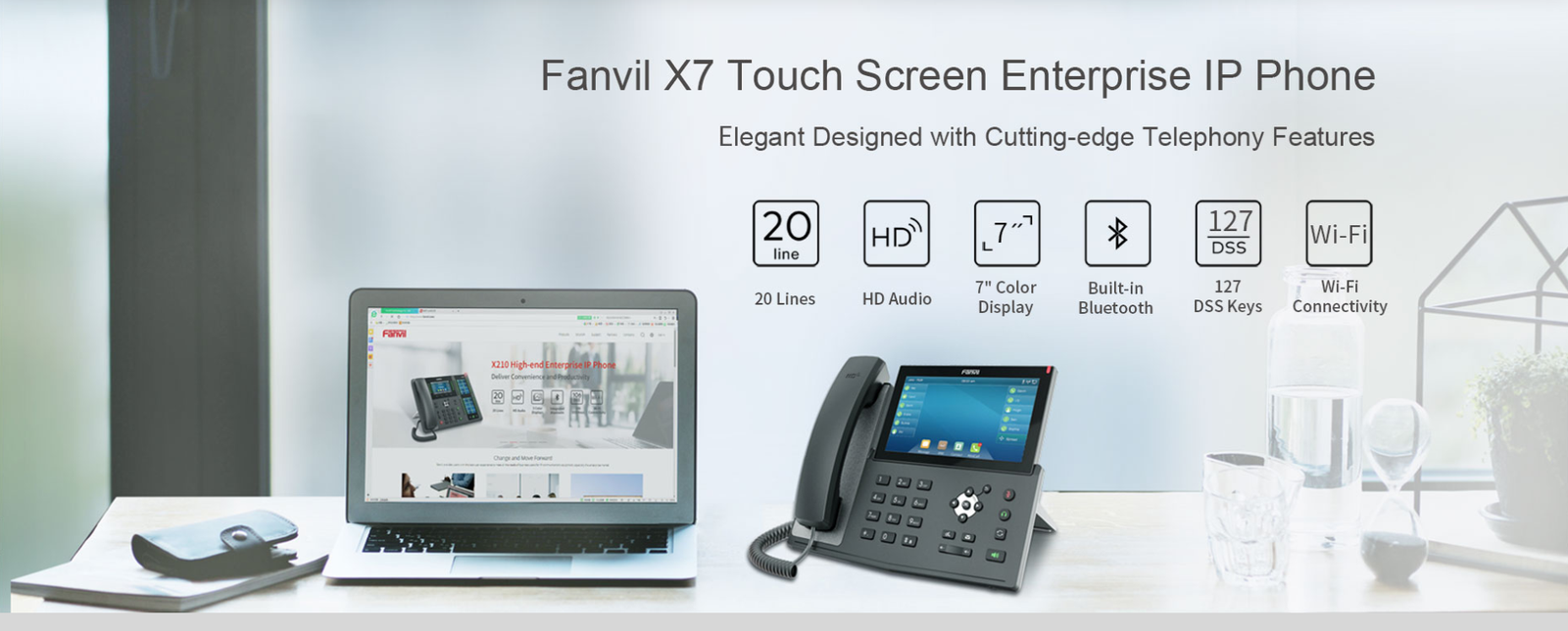 Fanvil X7 Enterprise IP Phone Buy at Phonex